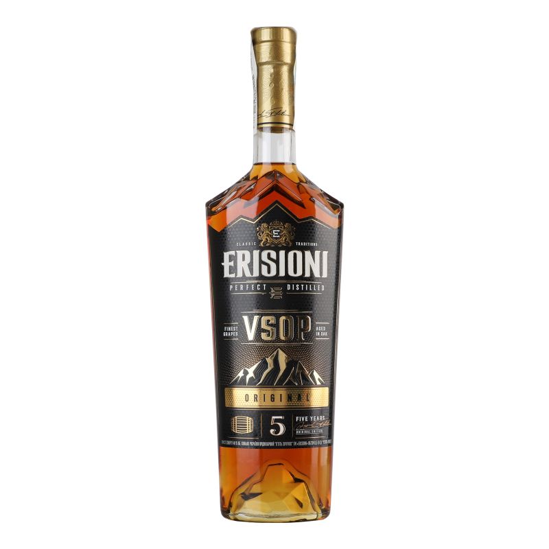 Коньяк 0.5л 40% ординарный 5 звезд VSOP Erisioni бут Erisioni ...