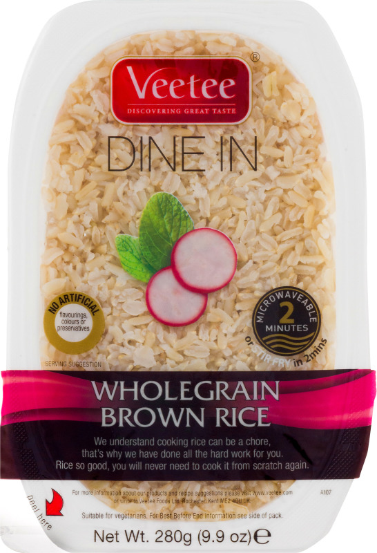 Veetee Dine In Wholegrain Brown Rice Veetee(757107011100): customers ...