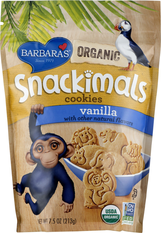 Barbara's Snackimals Cookies Vanilla Barbara's(70617001622): customers ...