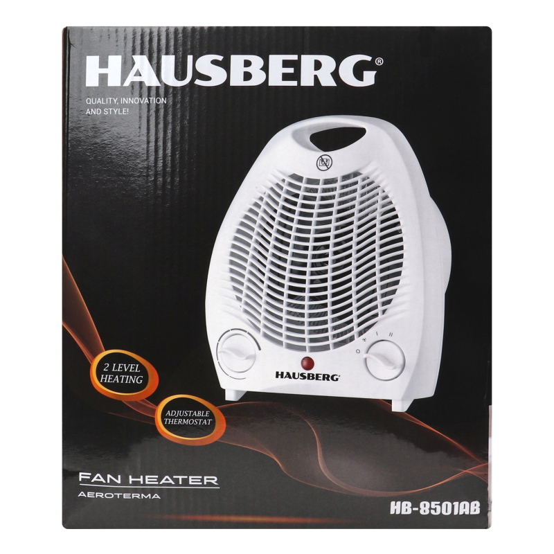 Тепловентилятор электрический 2000В №HB-8501AB Hausberg 1шт Hausberg ...