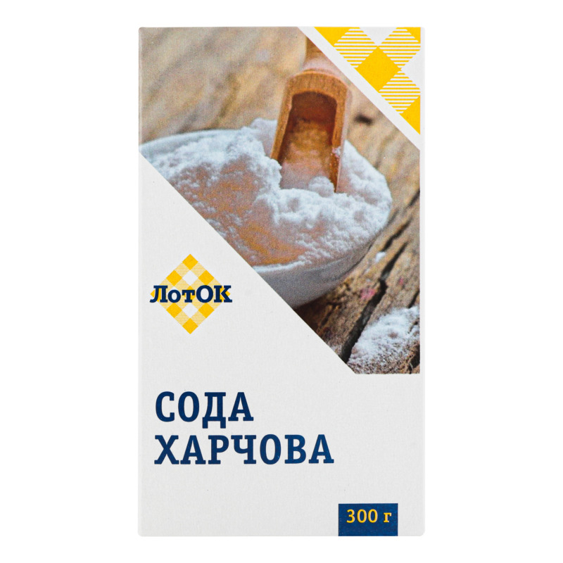 Сода ЛотОК харчова 300г коробка(14820199400909): купить в интернет ...