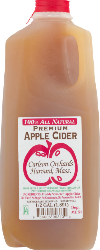 Carlson Orchards Premium Apple Cider Carlson Orchards(856005003139 ...