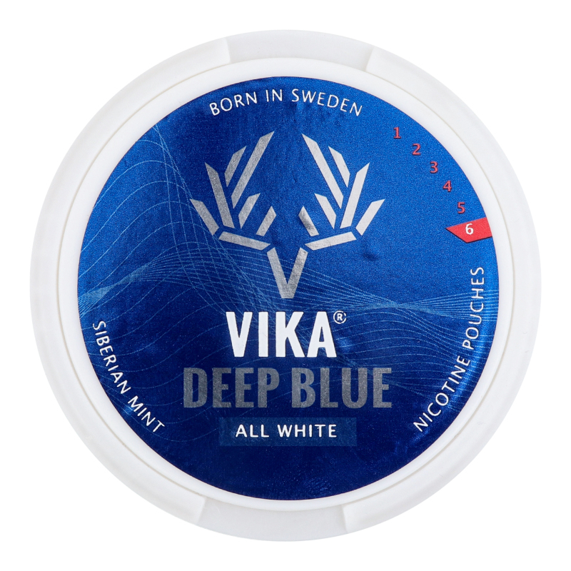 Подушечки нікотинові Vika Deep Blue Siberian Mint 14г(17350120030051): придбати в інтернет ...