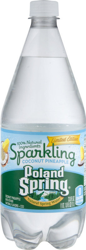 Poland Spring Sparkling Water Coconut Pineapple Poland Spring ...