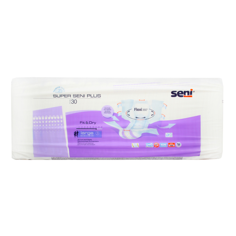 Підгузки для дорослих Super Seni Plus large air №30 Seni(5900516691677 ...