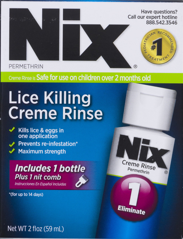 Nix Lice Killing Creme Rinse Nix(363736120023): customers reviews ...