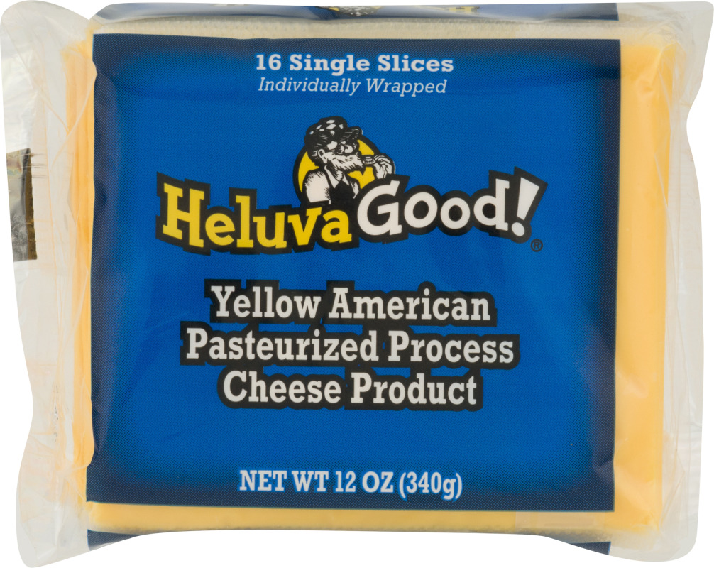 Heluva Good! Pasteurized Process Cheese Product Yellow American Heluva ...