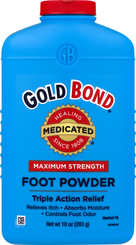 Gold Bond Medicated Foot Powder Maximum Strength Gold Bond(41167017104 ...