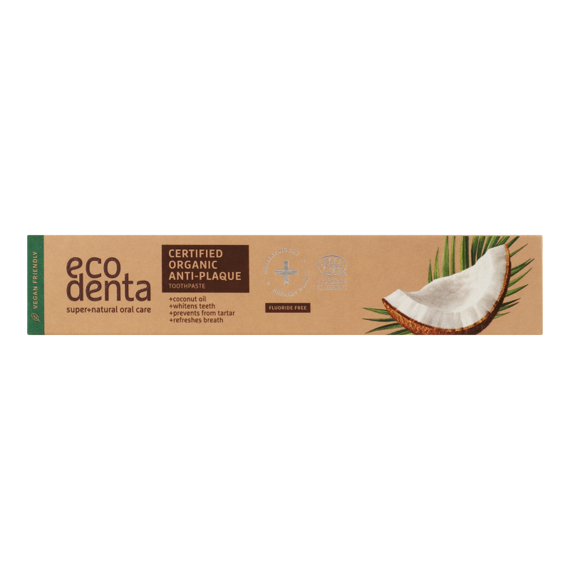 Паста зубная Certified Organic Anti-plaque Ecodenta 75мл Ecodenta ...