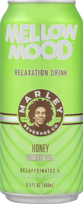Marley Beverage Co Mellow Mood Green Tea Honey Bob Marley Beverage Co ...