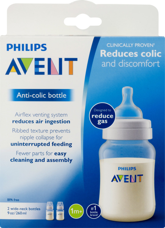 Philips Avent Anti-Colic Bottle - 2 CT Philips(75020062413): customers ...