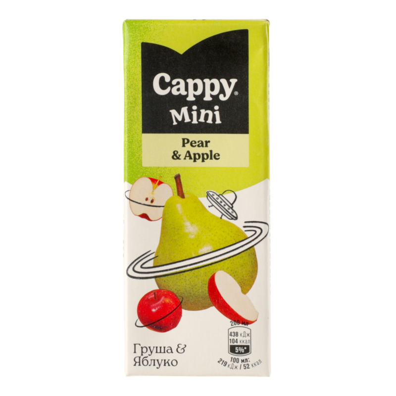 Нектар Груша-яблуко Mini Cappy т/п 200мл Cappy(5449000333056): придбати ...