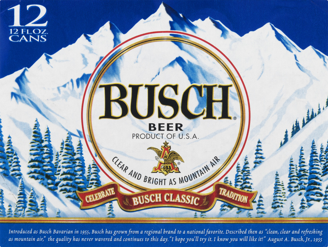 Busch Beer Cans - 12 CT Busch(18200610479): customers reviews @ listex ...
