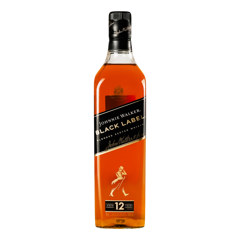 Виски 0.7л 40% Black Label Johnnie Walker бут Johnnie Walker ...