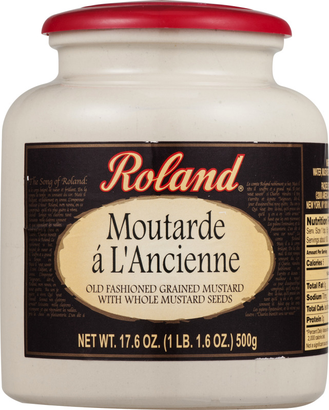 Roland Moutarde a L'Ancienne Old Fashioned Grained Mustard with Whole ...