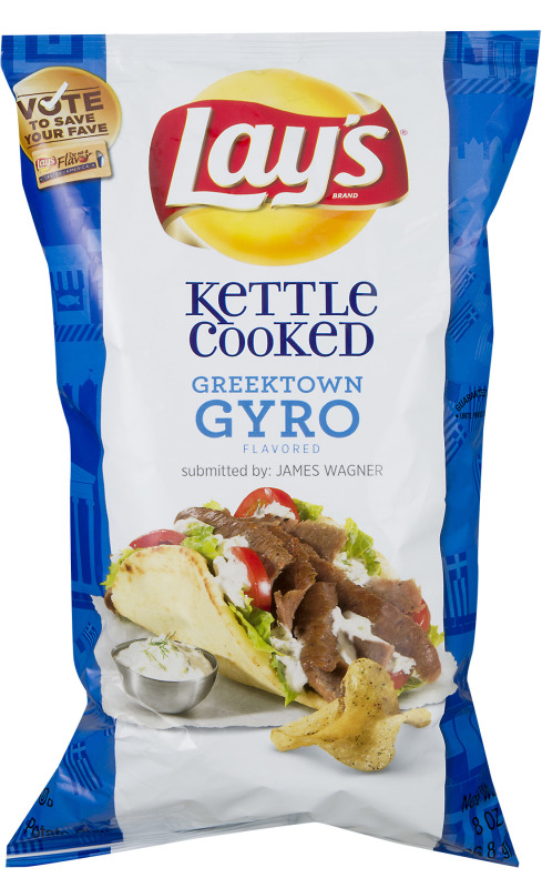 Lay's Kettle Chips Greektown Gyro Lay's(28400576680): customers reviews ...