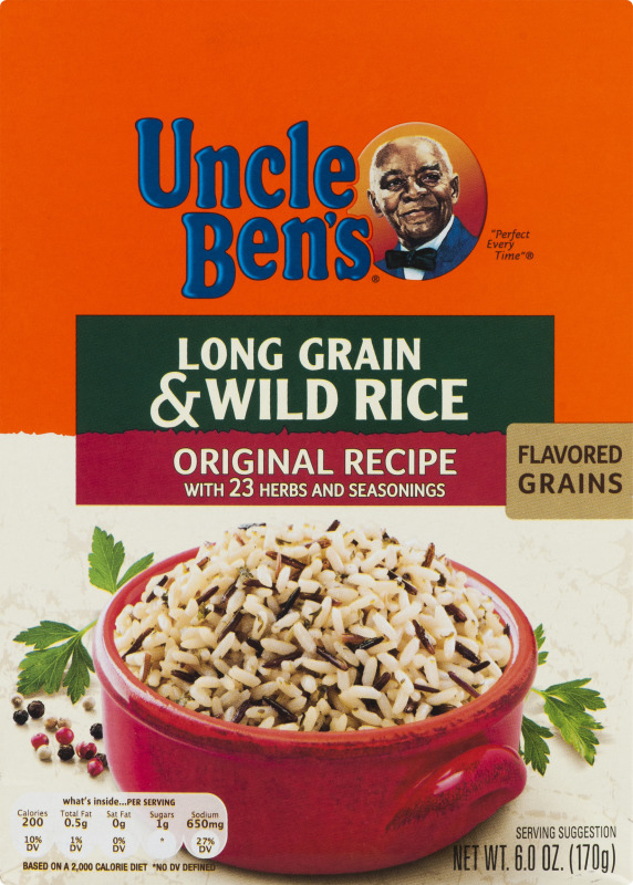 Uncle Ben's Long Grain & Wild Rice Original Recipe Uncle Ben's ...