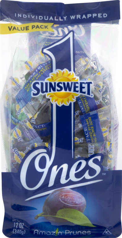 Sunsweet Ones Individually Wrapped Amazin Prunes Value Pack Sunsweet ...