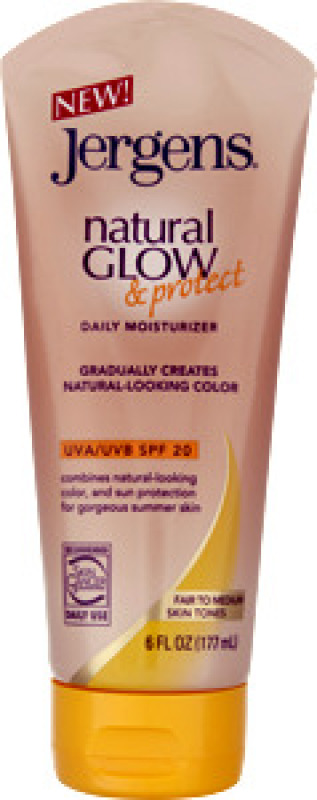 Jergens Natural Glow & Protect SPF 20 Fair to Medium Daily Moisturizer ...