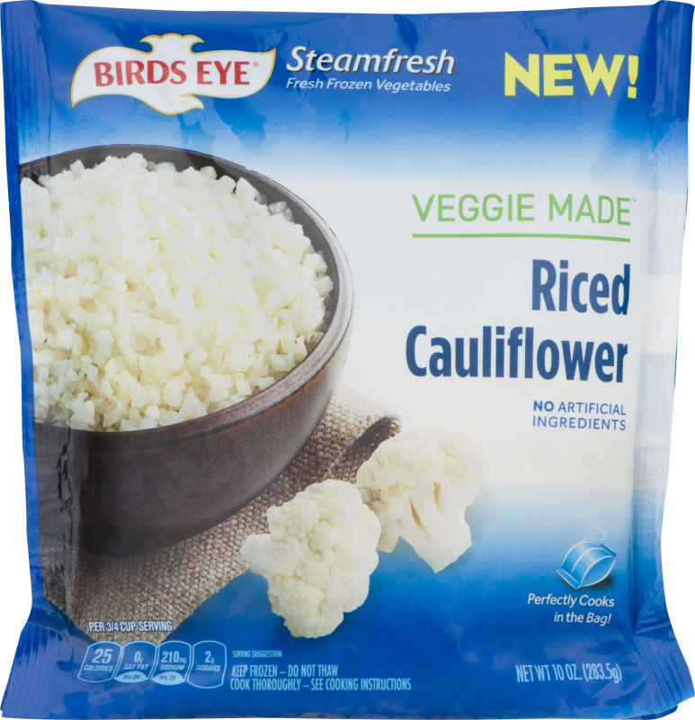 Birds Eye Steamfresh Veggie Made Riced Cauliflower Birds Eye ...