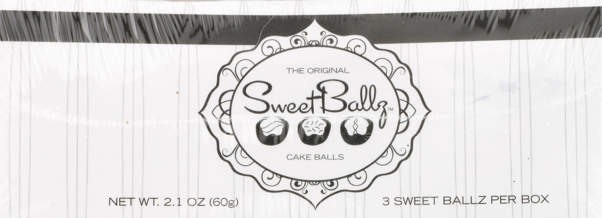 Sweet Ballz Red Velvet Cake Balls - 3 CT Sweet Ballz(856342004233 ...