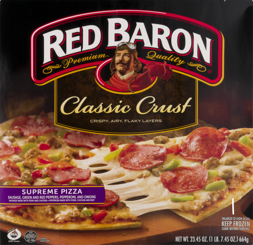 Red Baron Classic Crust Pizza Supreme Red Baron(72180634719): customers ...