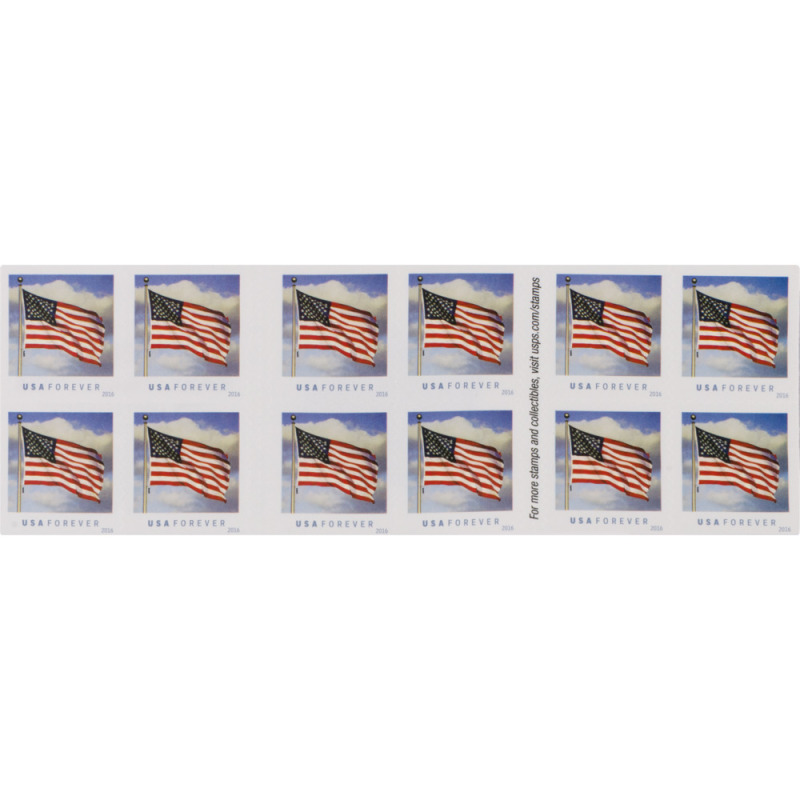 USPS First Class Forever Postage Stamps U.S. Flag - 20 CT USPS ...