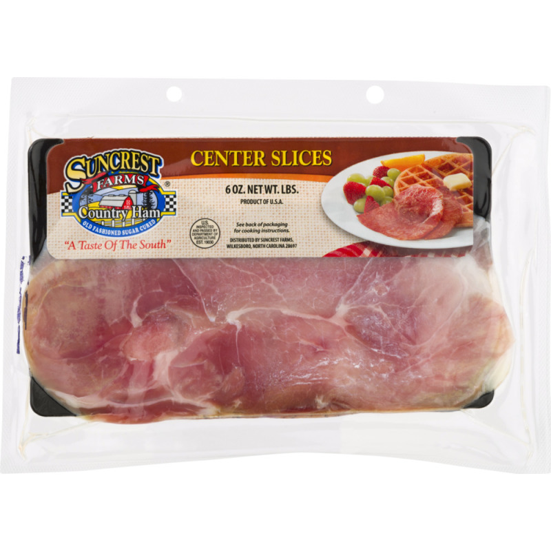 Suncrest Farms Country Ham Center Slices Suncrest Farms(706517003014 ...