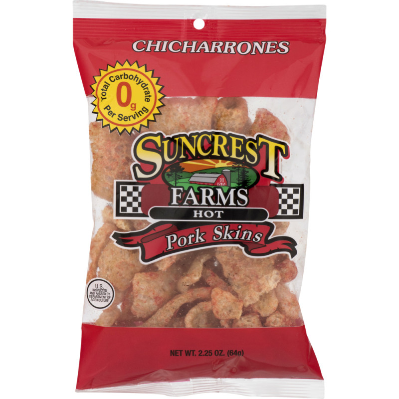 Suncrest Farms Pork Skins Hot Suncrest Farms(706517000204): customers ...
