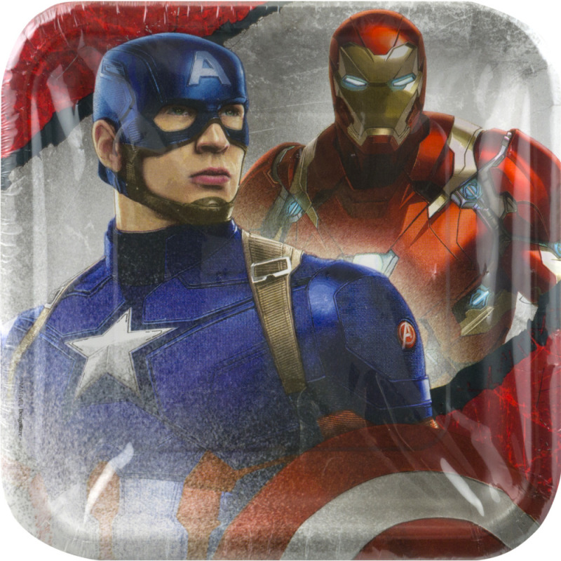 DesignWare Plates Captain American 3 - 8 CT DesignWare(13051603625 ...
