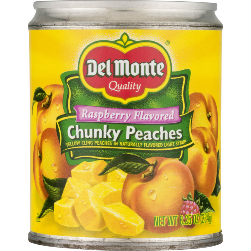 Del Monte Chunky Peaches Raspberry Flavored Del Monte(24000015239 ...
