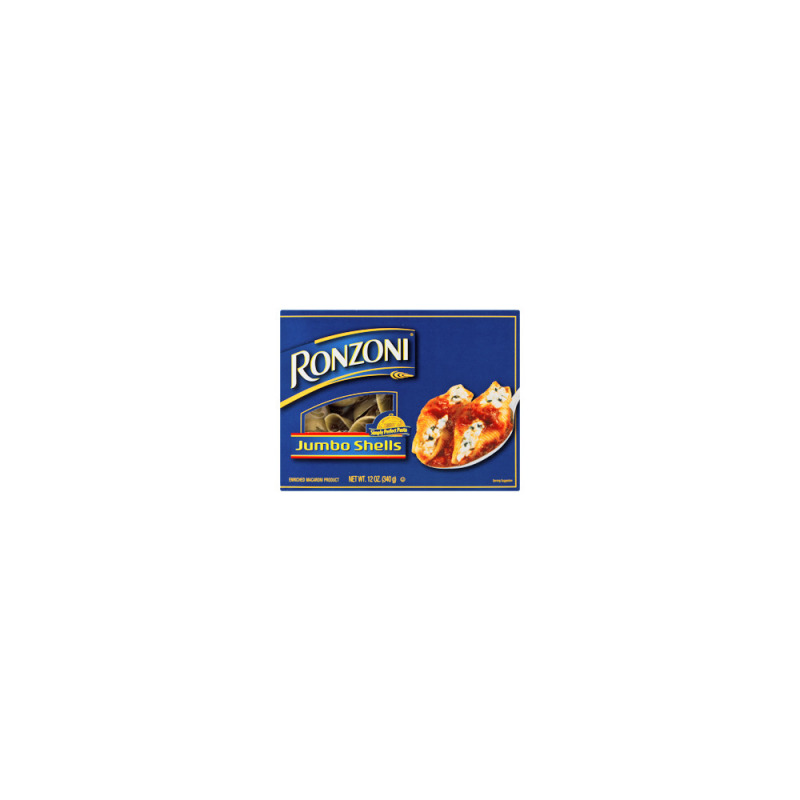 Ronzoni Enriched Macaroni Product Jumbo Shells Ronzoni(71300000953 ...