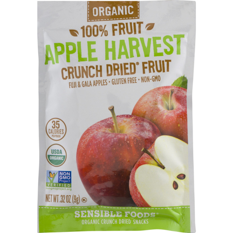 Sensible Foods Apple Harvest Organic Crunch Dried Sensible Foods ...