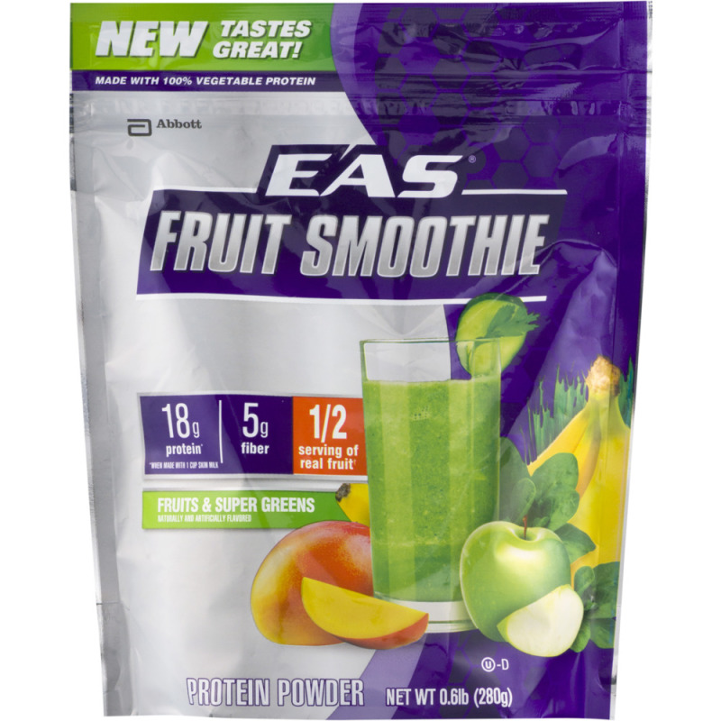 EAS Fruit Smoothie Fruits & Super Greens Protein Powder EAS ...