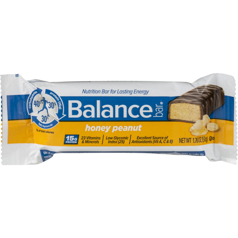 Balance Bar Nutrition Bar Honey Peanut Balance Bar(750049000102 ...