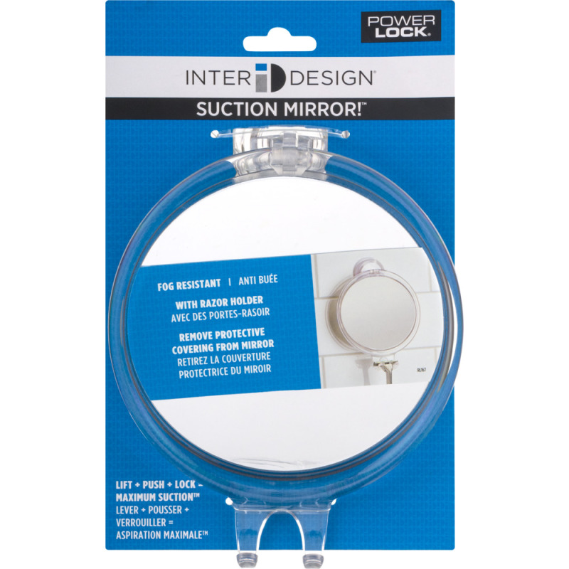InterDesign Suction Mirror InterDesign(81492521204): customers reviews ...