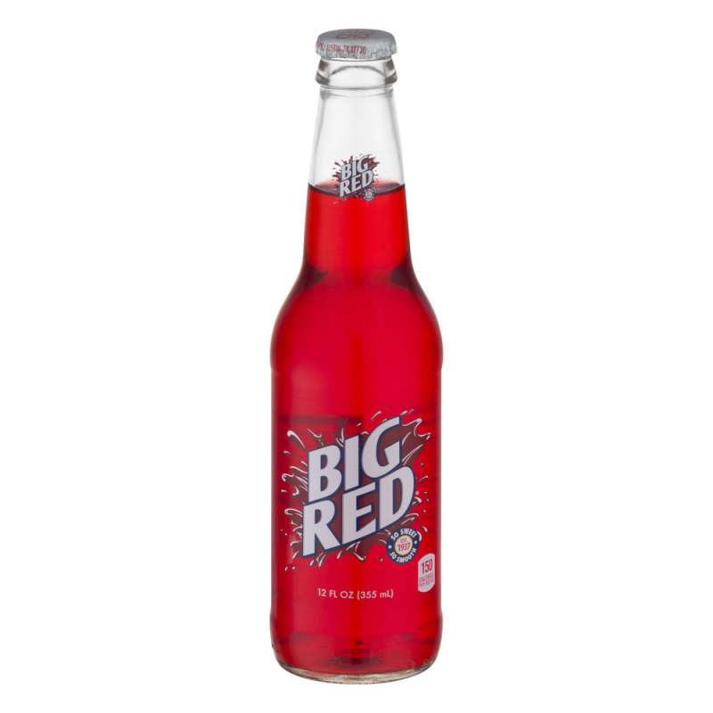Big Red Glass Bottle Big Red(71817000125): customers reviews @ listex ...