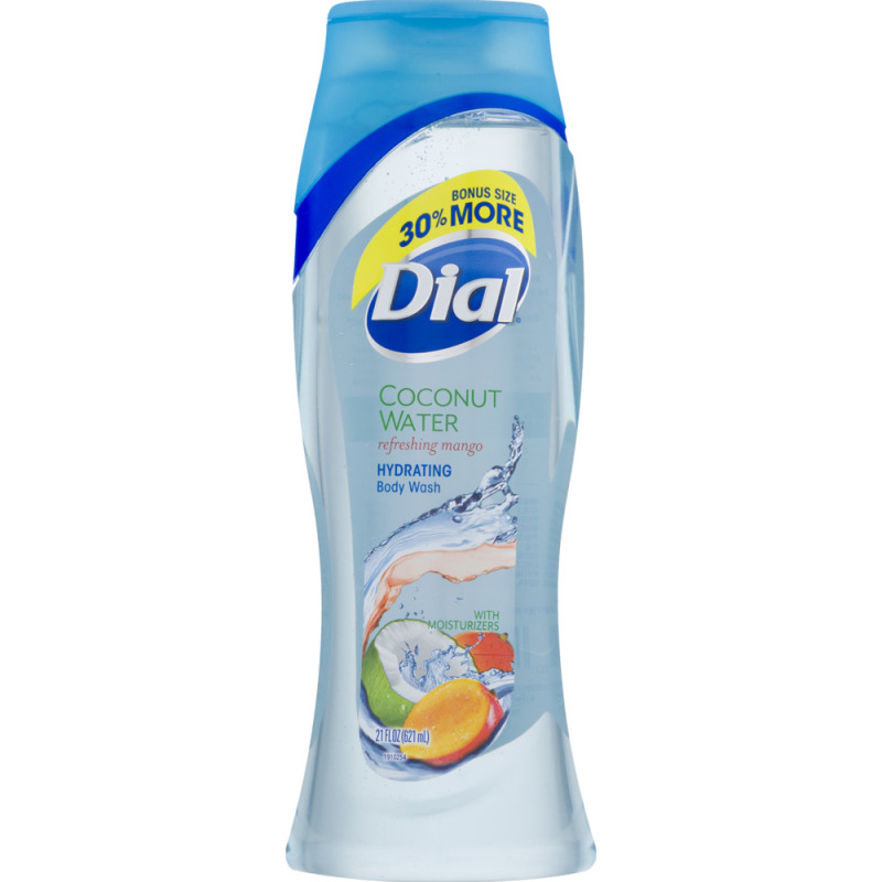 Dial Coconut Water Refreshing Mango Hydrating Body Wash Dial ...