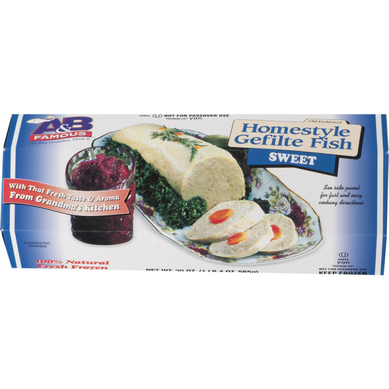 A&B Famous Homestyle Gefilte Fish Sweet A&B(732973000113): customers ...