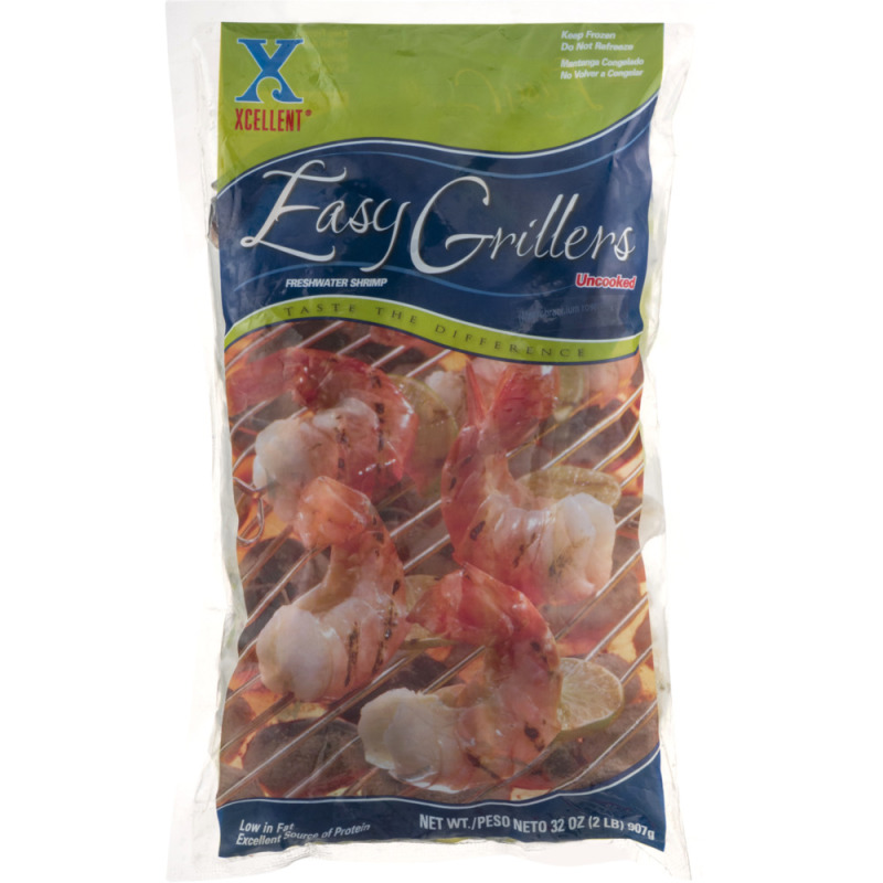 Xcellent Easy Grillers Freshwater Shrimp Uncooked Xcellent(74791505051 ...
