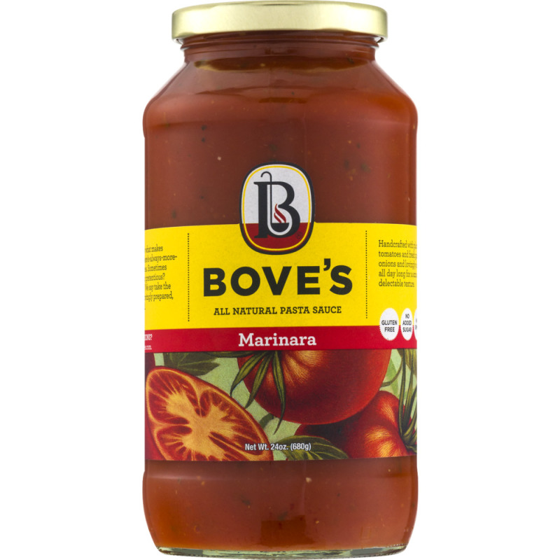 Bove's All Natural Pasta Sauce Marinara Bove's(609231000010): customers ...