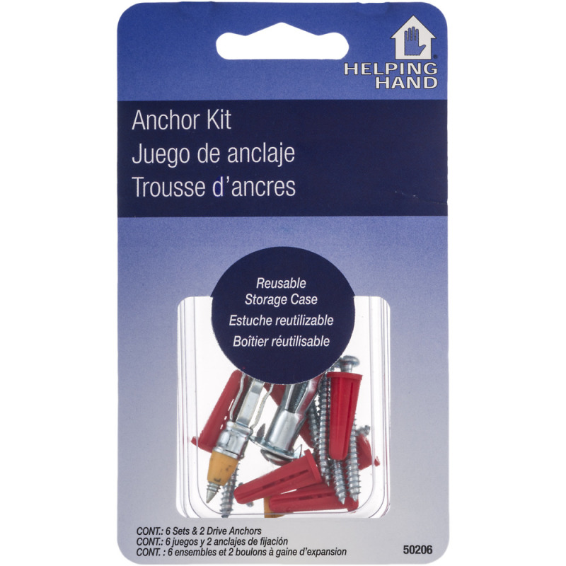 Helping Hand Anchor Kit - 6 CT Helping Hand(70792502068): customers ...