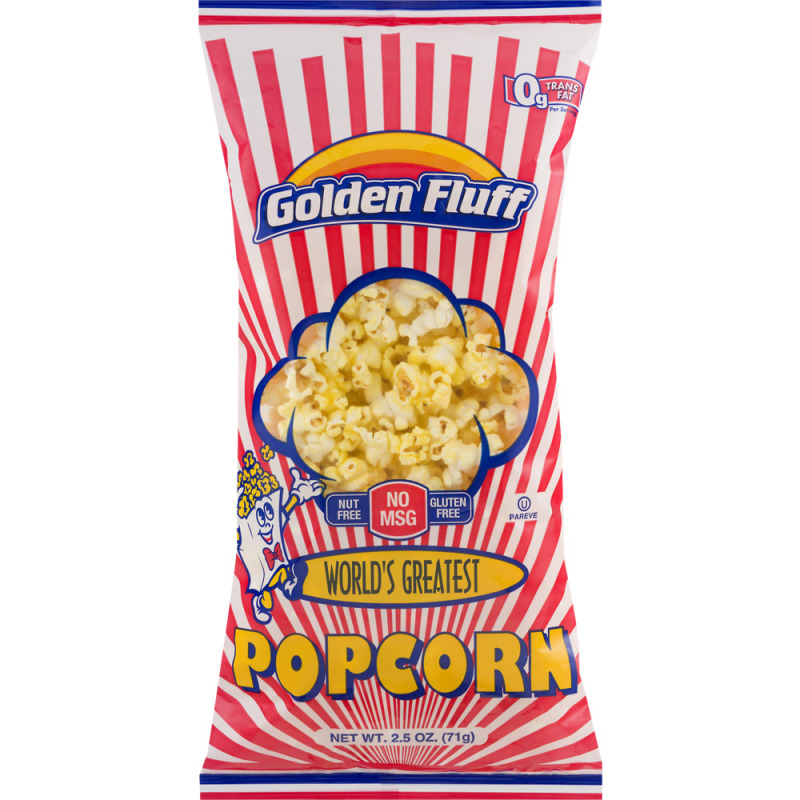 Golden Fluff Popcorn World's Greatest Golden Fluff(30047101101 ...